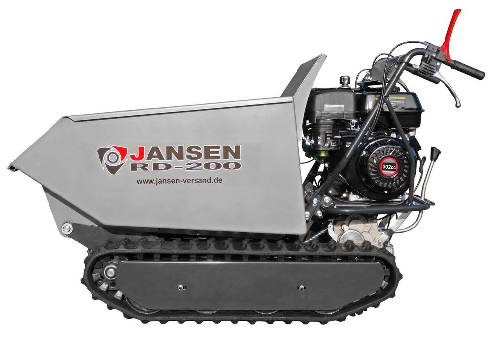 Wozidło gąsienicowe Jansen RD-200 500KG LONCIN 9KM Faktura Nowy Sącz ...