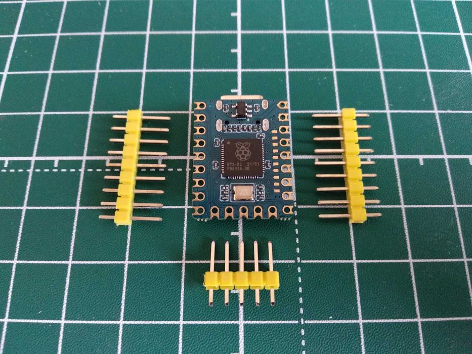 RP2040-Zero Raspberry PI type C Reset button WS2812 RGB led: 159 грн ...