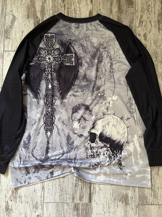Продам лонгслив по типу Affliction sk8 y2k: 850 грн. - Лонгслів Дніпро ...