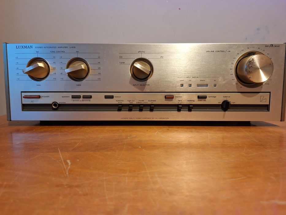 Sprzedam wzmacniacz luxman l-405 Michałów • OLX.pl
