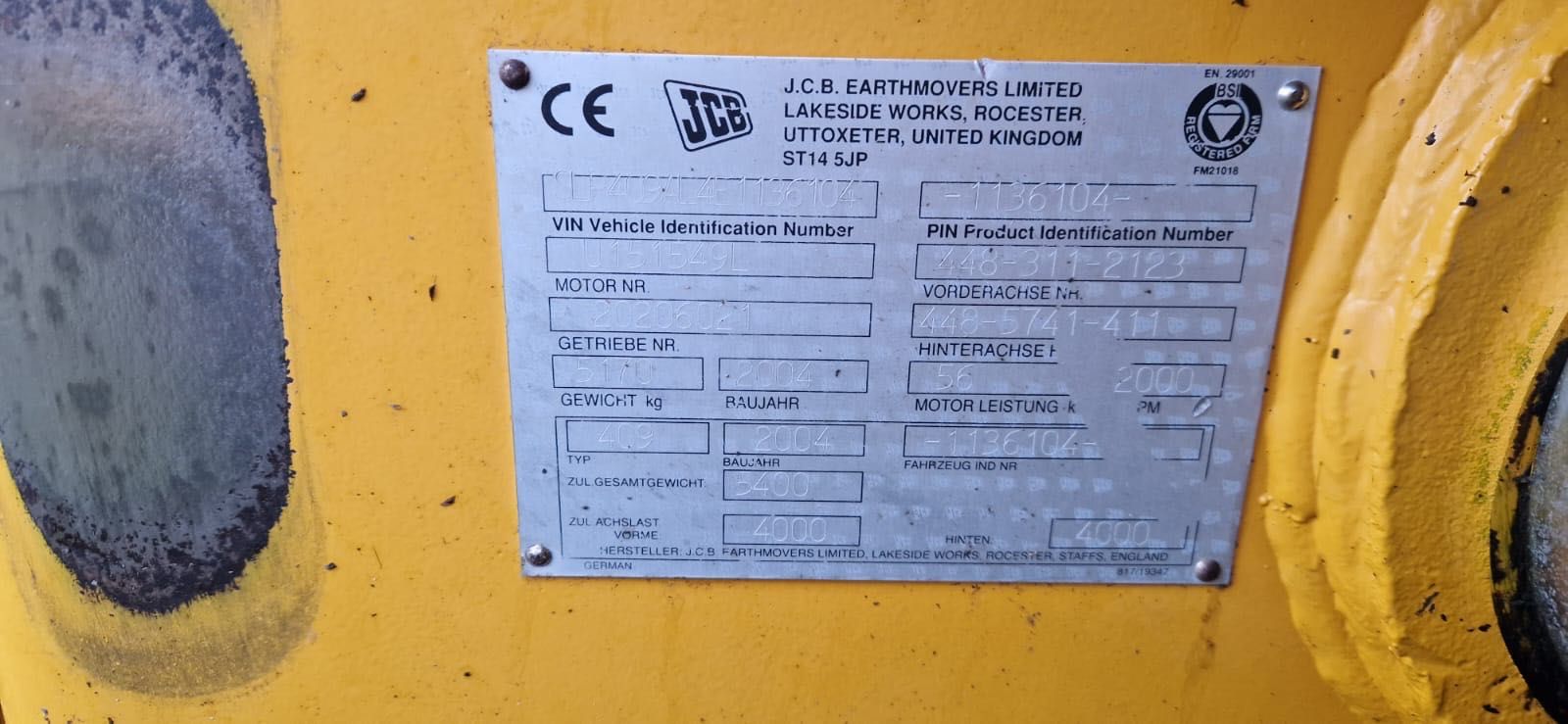 Ładowarka JCB 409 Suwałki • OLX.pl