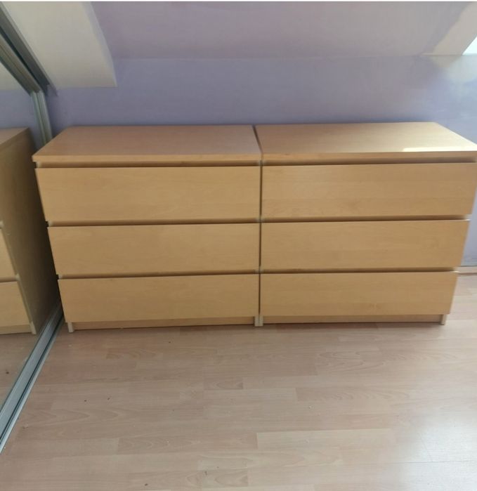 Komoda Malm Ikea Gliwice Szobiszowice • OLX.pl
