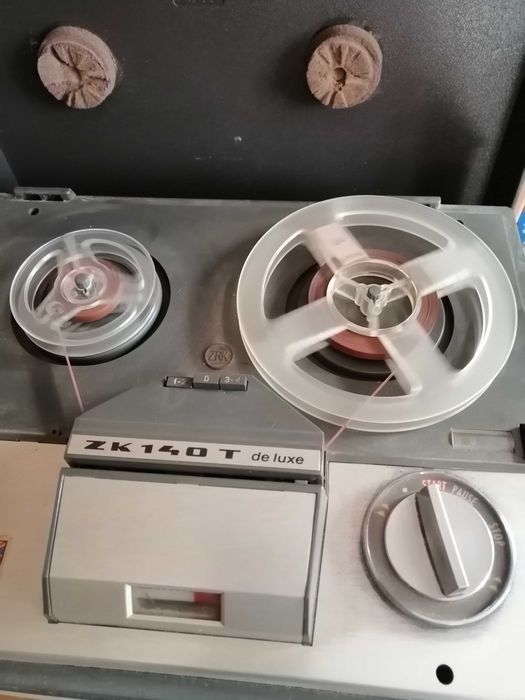 Magnetofon szpulowy UNITRA ZK 140 T de luxe wersja eksportowa Legnica ...