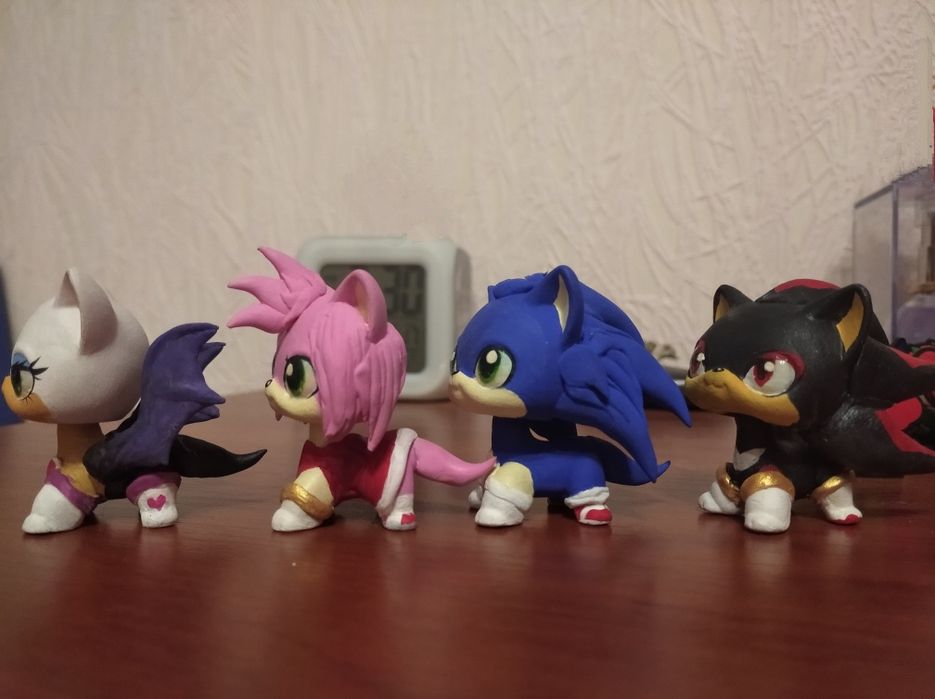LPS стоячки ООАК, Sonic the Hedgehog, Соник: 500 грн. - Колекціонування ...