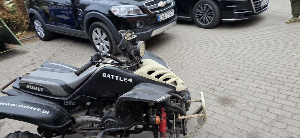 Sprzedam quada 150 CC Romet 4 Bashan Bydgoszcz • OLX.pl
