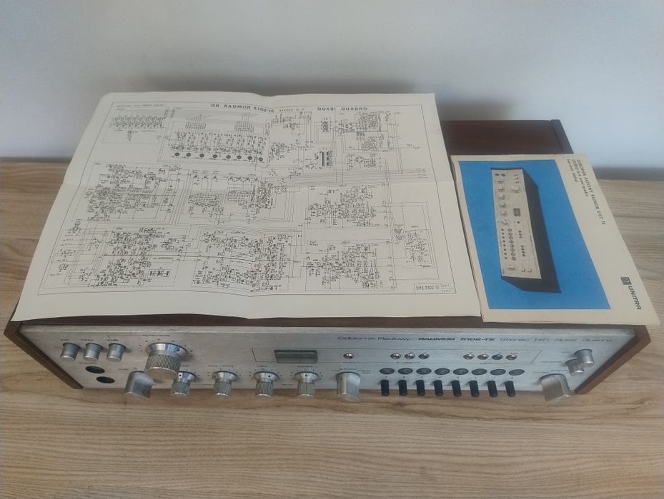 Amplituner Unitra Radmor 5102TE Będzin Brzozowica • OLX.pl