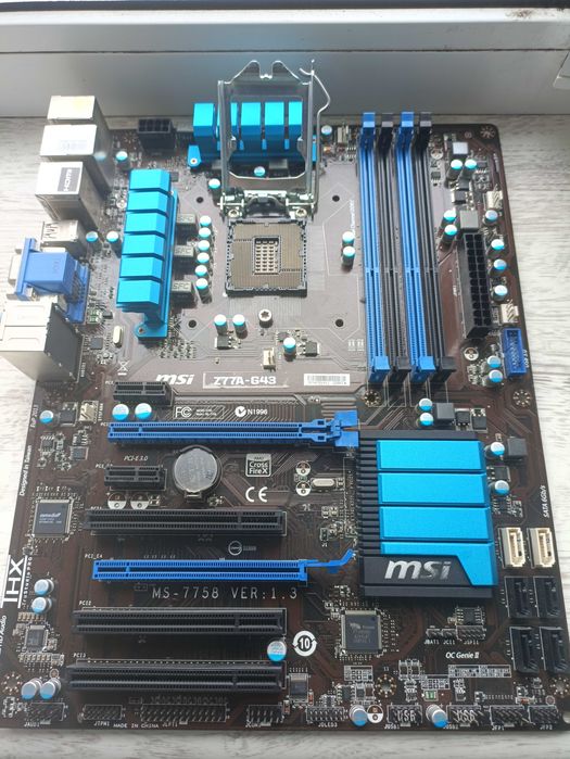 Материнська плата MSI Z77A-G43 (s1155, Intel Z77): 1 700 грн. - Комплектуючі та аксесуари Київ ...