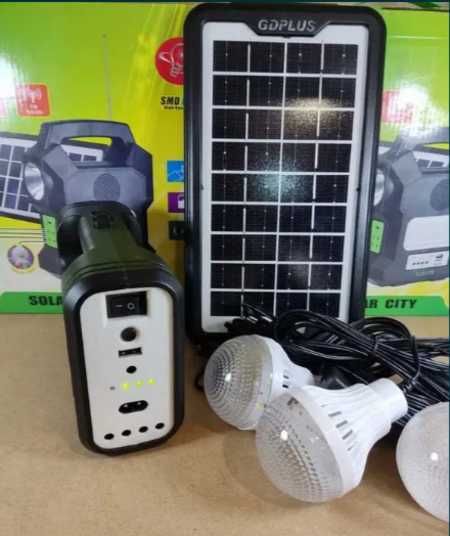 Ліхтар gdplus gd-8017 фонарь с солнечной батареей павербанк: 770 грн. - Ліхтарики Запоріжжя на Olx