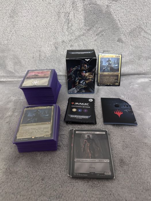 MtG Warhammer 40k Forces of the Imperium Commander deck Wrocław Krzyki ...