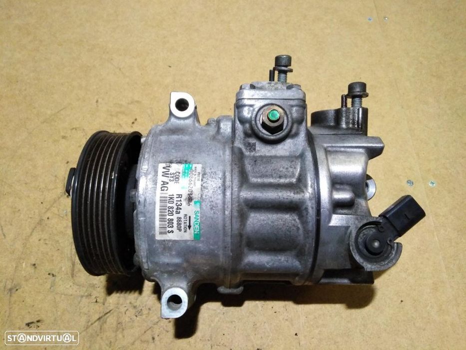 Compressor / bomba ar condicionado vw passat b6 2.0 tdi ano Abraveses ...
