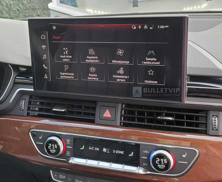 Audi MHI3 MIB3 Konwersja USA-EU POLSKIE MENU Modele A4 A5 e-tron Q7 Q8 ...