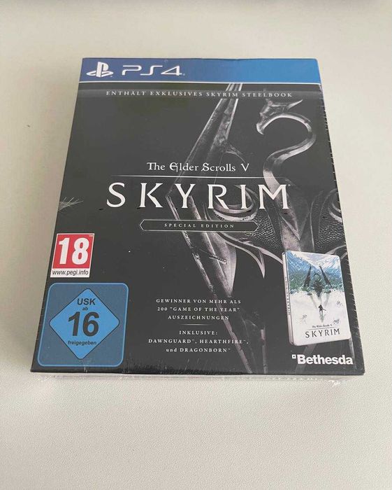 Skyrim Special Edition Steelbook, Sony Playstation 4, PS4, ігри, PS5: 3 ...