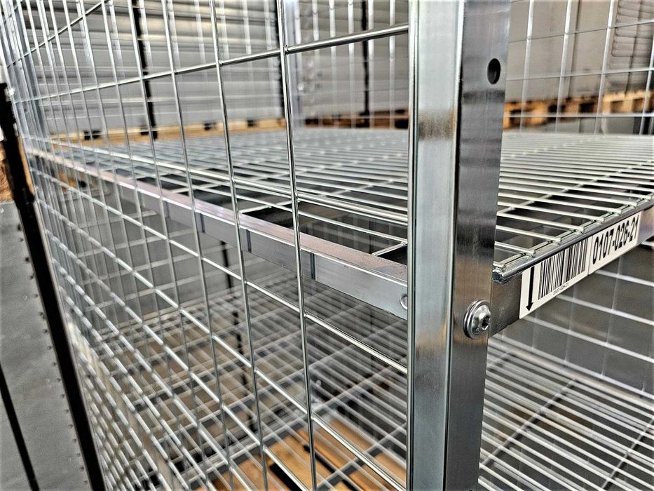 Kosz Nadstawka Gitterbox Regał Pojemnik EPAL Magazynowy Transportowy ...