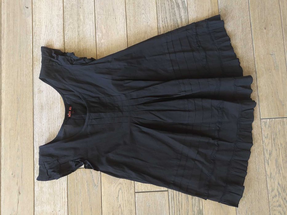 Czarna bluzeczka elegancka Urocza Falbanki Na szelki MISS JCL 40 Kraków ...