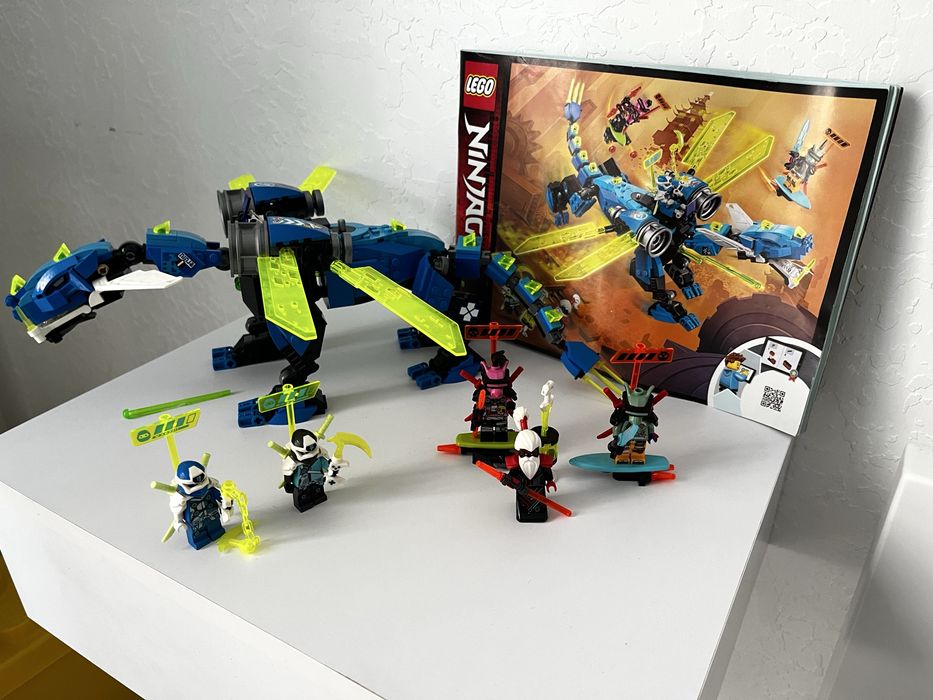 LEGO Ninjago 71711 Jay’s Cyber Dragon – Кібер-дракон Джея: 2 500 грн ...