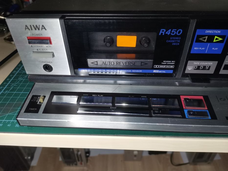 ! rezerwacja Magnetofon Aiwa AD-R450 Wysoka • OLX.pl