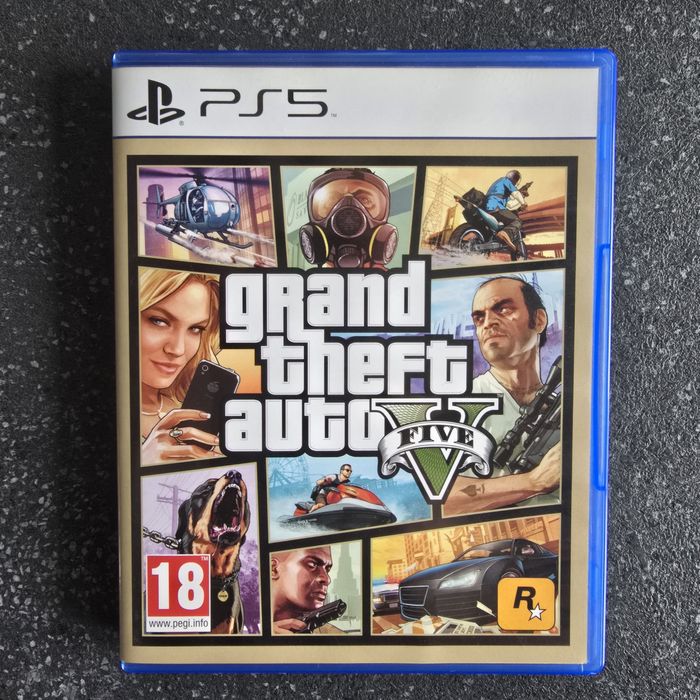 GTA V PlayStation 5 PS5 wersja PL Łomża • OLX.pl