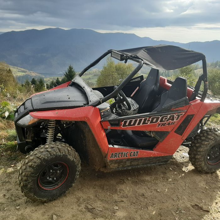 Buggy Arctic Cat Wildcat 700 4x4 pług Balin • OLX.pl
