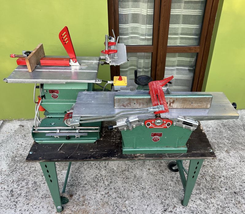 Komplet stolarski KITY - grubościówka+heblarka, frezarka, piła kątowa Grodzisko • OLX.pl