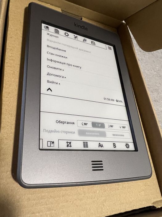 Kindle Touch. Refurbished. Як новий. Сенсорний. Українська.Усі формати ...