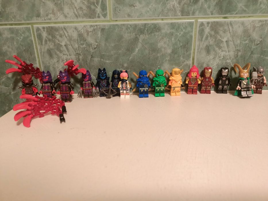 LEGO Ninjago Marvel figurki Ełk • OLX.pl
