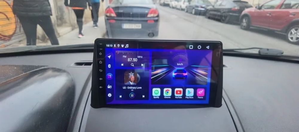 Radio 2 DIN Android 9" Megane 2 4+32 GB + carplay e Android auto + GPS Grijó E Sermonde • OLX ...