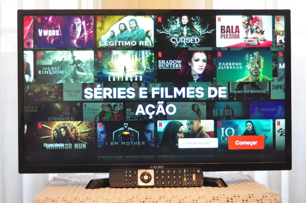 Smart tv LED Full HD 32 polegadas como nova Paranhos • OLX.pt