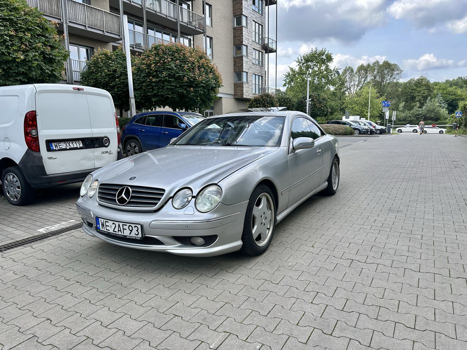 Mercedes CL500 pakiet AMG rok 2002 Monoblock 192k przebiegu Warszawa ...