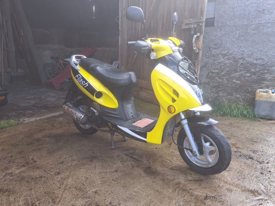 Skuter 50cm 4T 80cm Baccari Flash FL50QT-6 Łomnica • OLX.pl