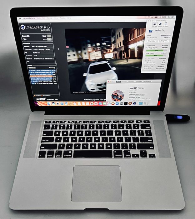 Apple MacBook Pro Retina 15 i7 2.6 Haswell 2014: 12 500 грн. - Ноутбуки Київ на Olx