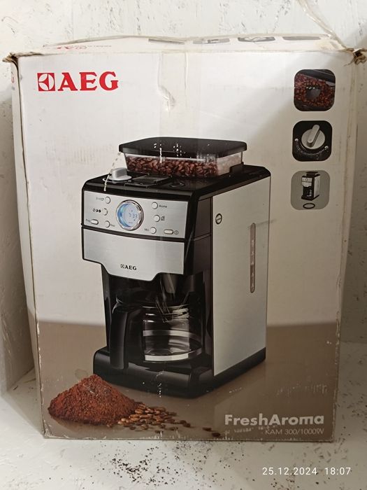 Кофемашина AEG KAM 300/1000W: 1 000 грн. - Кавоварки / кавомолки Київ на Olx