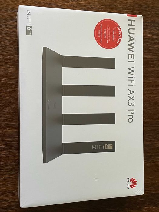 Маршрутизатор Huawei WIFI AX3 Pro WS7206 Wi-Fi 6+, Quad-core Black: 2 599 грн. - Периферійні ...