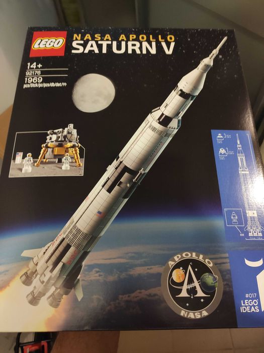 LEGO Ideas 92176 - Rakieta NASA Apollo Saturn V prezent Warszawa Wola ...