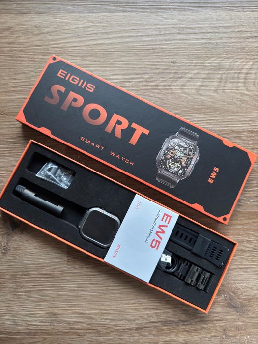 Smartwatch Eigiis Sport EW5 - Novo na Caixa Original Benfica • OLX.pt