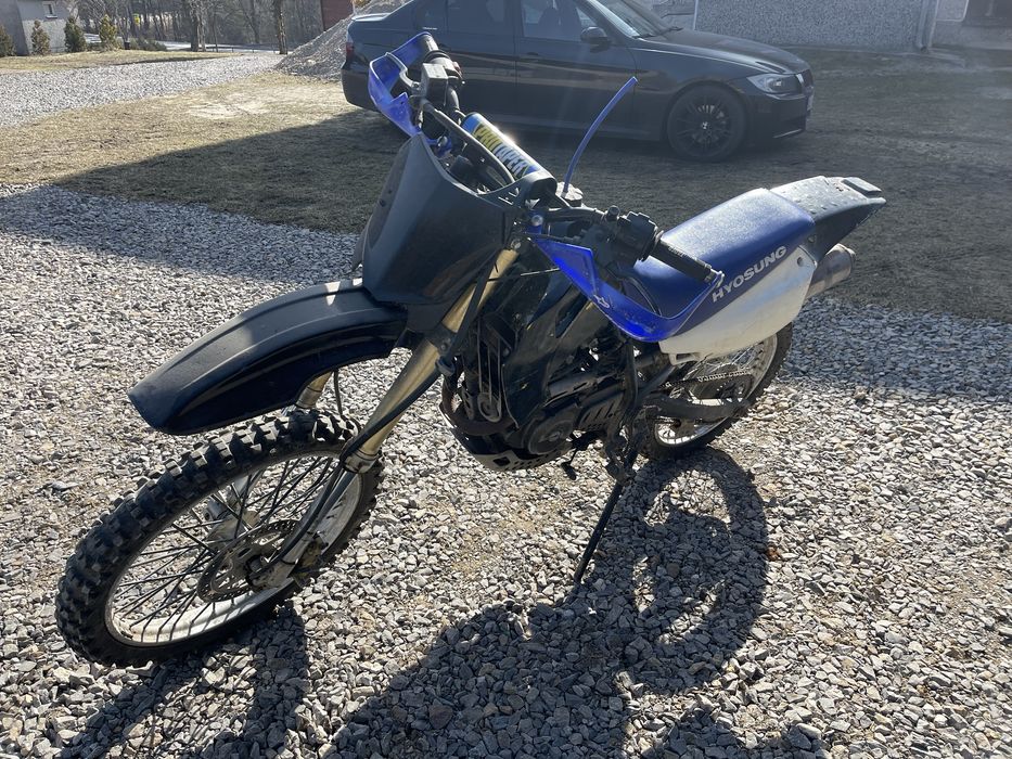 Cross hyosung xrx125 Olkusz • OLX.pl