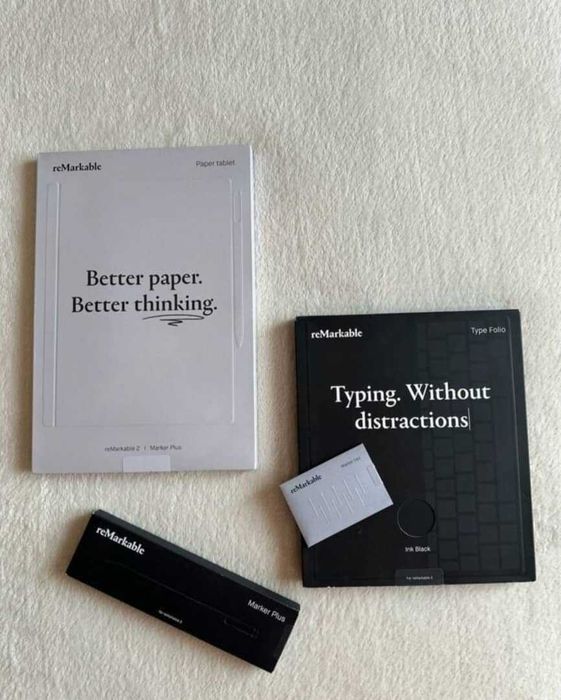 ReMarkable 2 Marker Plus Book Folio Type Folio Carragosa • OLX.pt