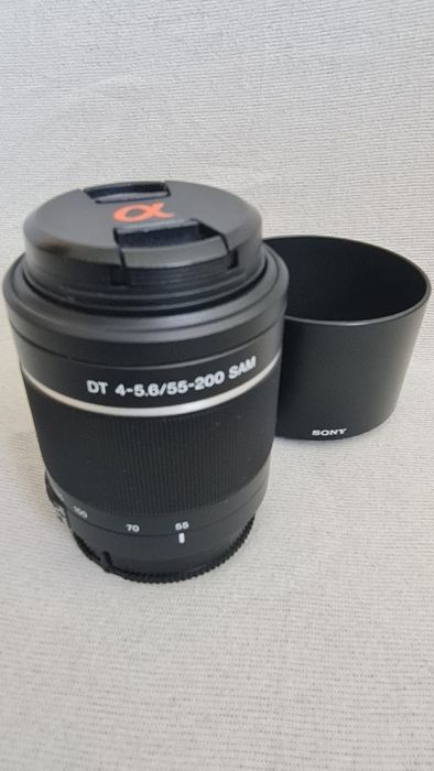 Sony DT 55-200 f4.5-5.6 SAM - SAL55200-2 - Sony A Jelenia Góra Zabobrze • OLX.pl