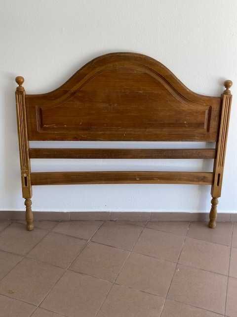 Cama em madeira pinho mel Albufeira E Olhos De Água • OLX Portugal