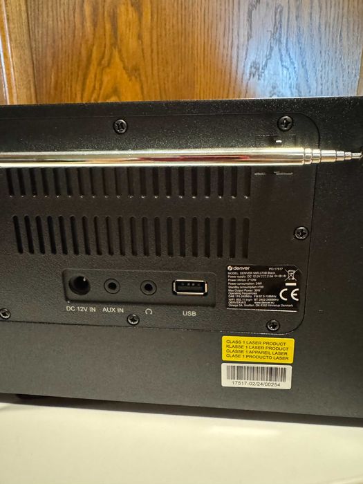 Radio sieciowe dab+ fm Denver mir-270B wieża bluetooth cd aux internet ...