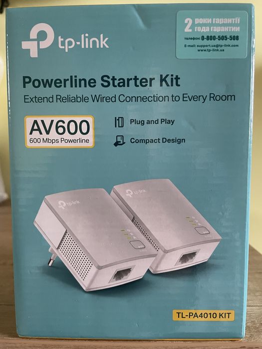 PowerLine TP-Link TL-PA4010: 1 000 грн. - Периферійні пристрої Глеваха ...