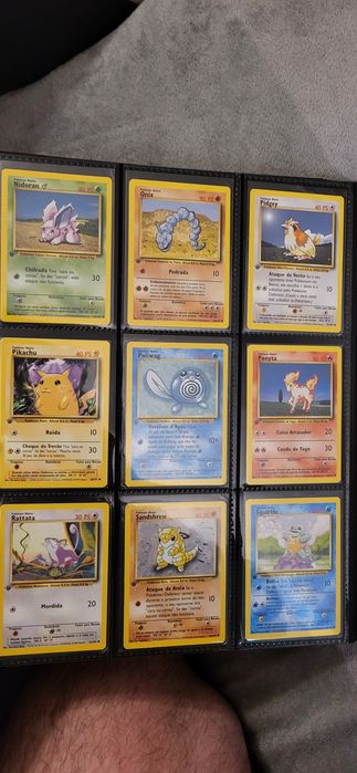 Pokémon Base set first edition português primeira edição original Viseu ...