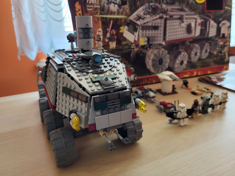 Lego star wars 7261 Clone Turbo Tank with light-up Mace Windu Poznań ...
