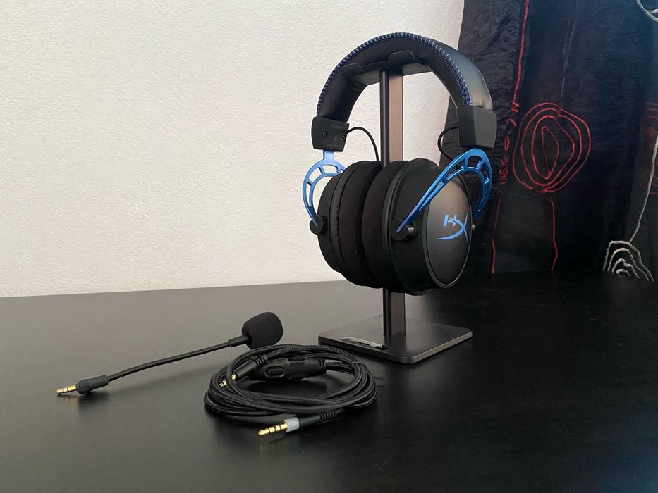 Hyperx Cloud Alpha S Azuis Sobrado E Bairros • OLX.pt