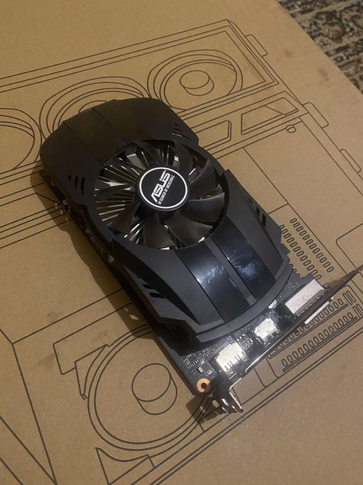 Asus phoenix GEFORCE GTX 1630 4096MB / 4GB DDR6: 2 199 грн ...