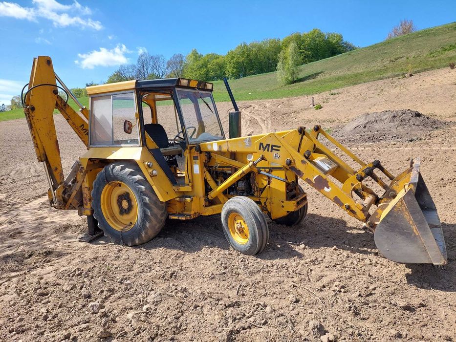 Koparko-ładowarka MF 50B, Koparka Przywidz • OLX.pl