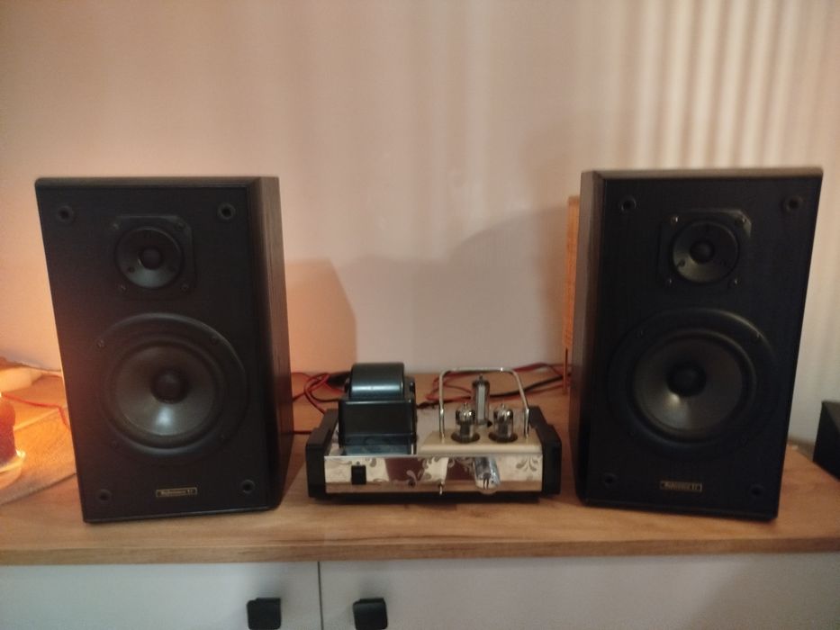 Wzmacniacz lampowy iTube Fatman + Kolumny Infiniti Reference 1i Kartuzy ...