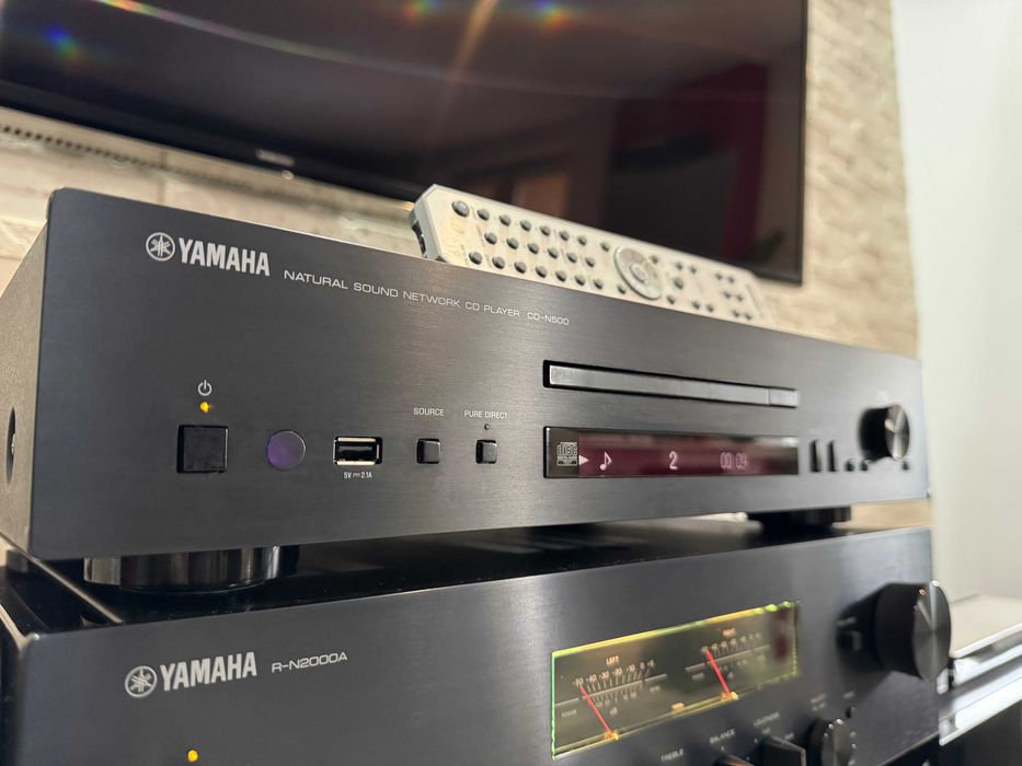YAMAHA CD-N500 odtwarzacz sieciowy streamer Wi-Fi MP3 USB czarny pilot Ustrzyki Dolne • OLX.pl