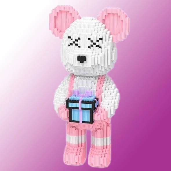 Конструктор ведмедик bear brick magic block 3D для дітей та дорослих ...