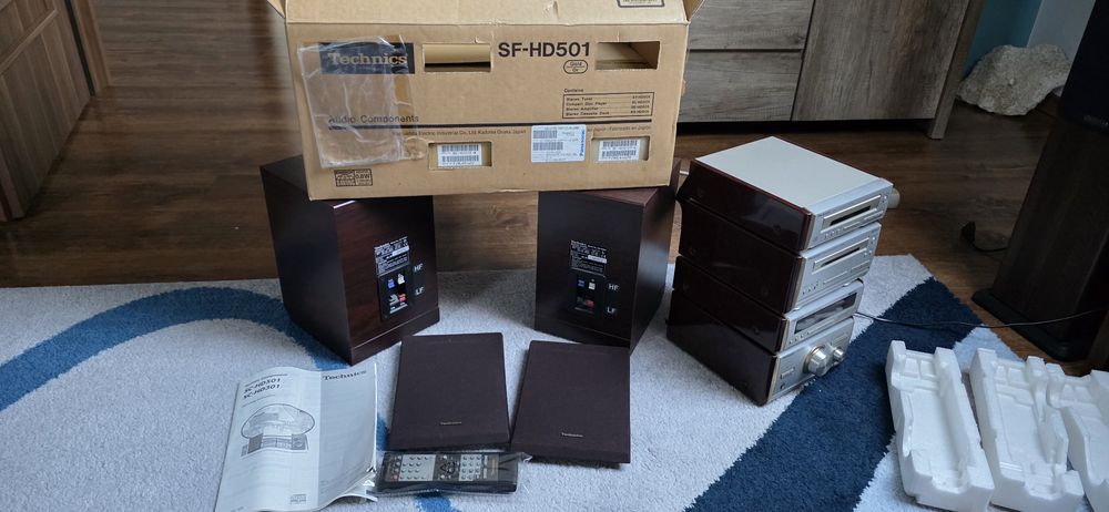 Wieża Technics SE-HD501 stan BDB sklepowy!!orygina Brzegi • OLX.pl