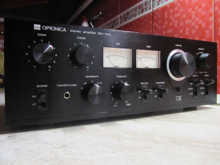 БРЕНДОВЫЙ Усилитель Optonica SM-1515 *ЗОЛОТАЯ серия HI-FI (Japan): 12 ...